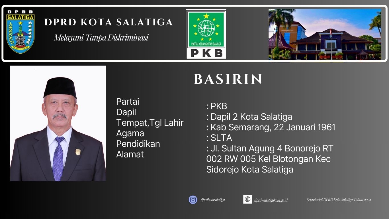 BASIRIN – DPRD Kota Salatiga